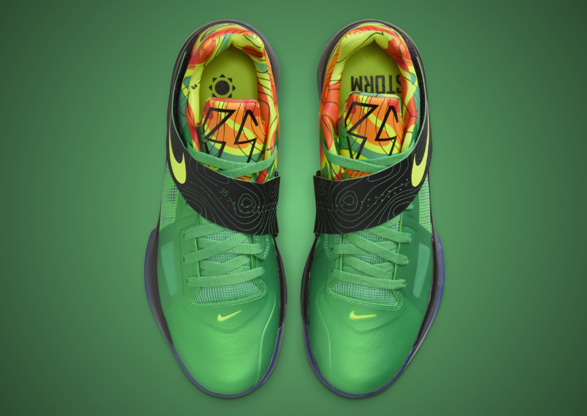 The Nike KD 4 Weatherman Releases May 2024