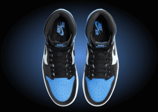 Detailed Look At The Air Jordan 1 High UNC Toe
