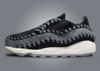The Nike Air Footscape Woven Black Smoke Grey Releases October 10
