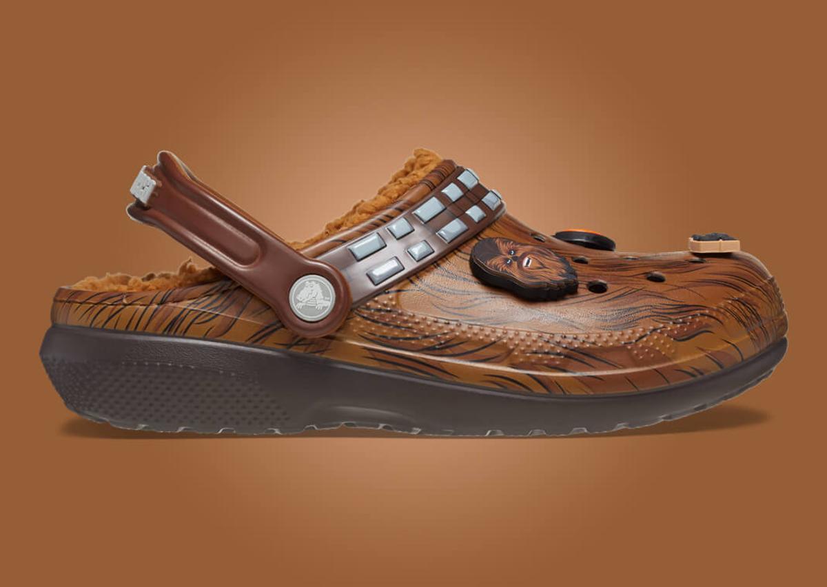 The Star Wars x Crocs Classic Clog Chewbacca Releases September 25