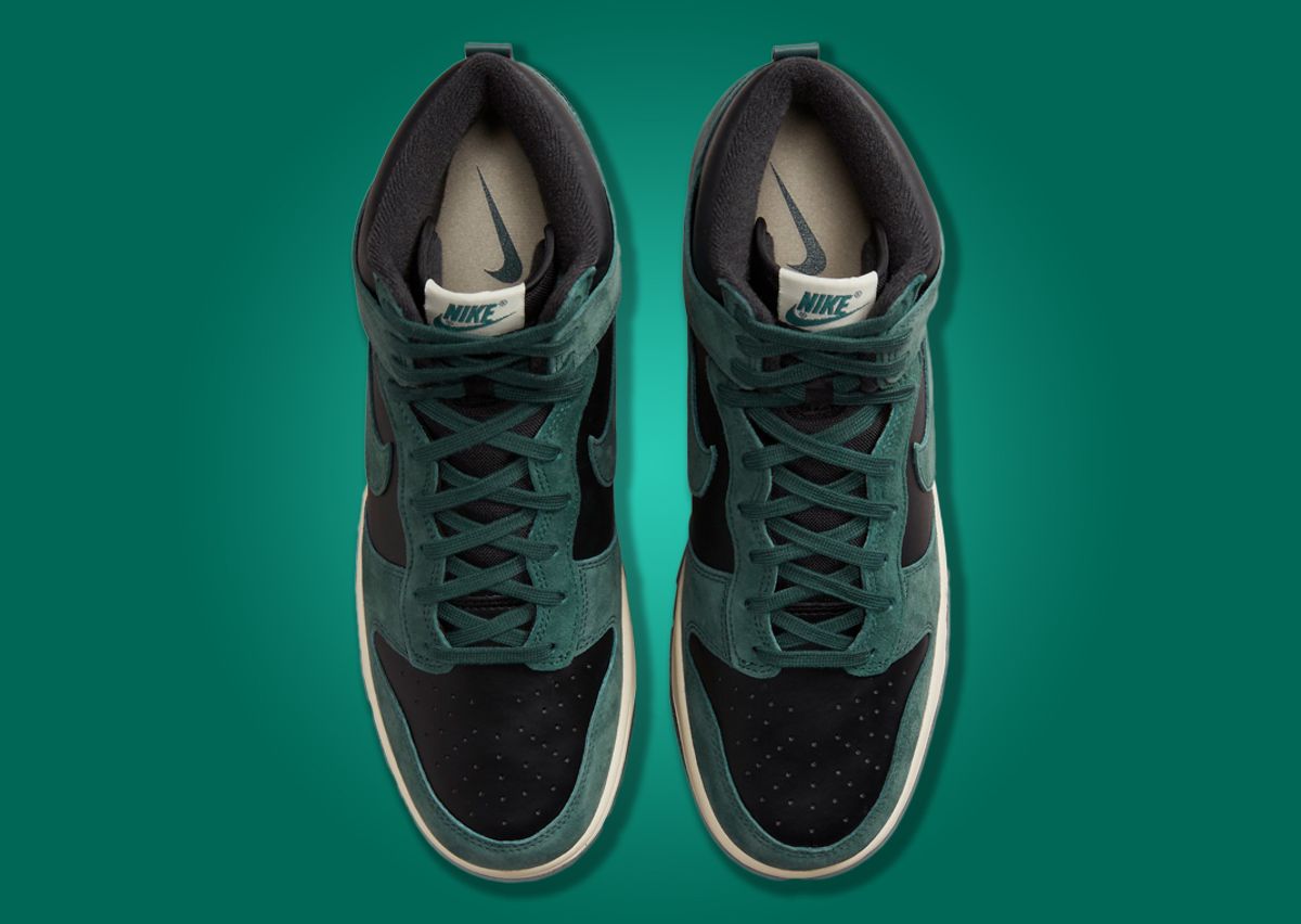 Faded Spruce Suede Dresses The Nike Dunk High Premium