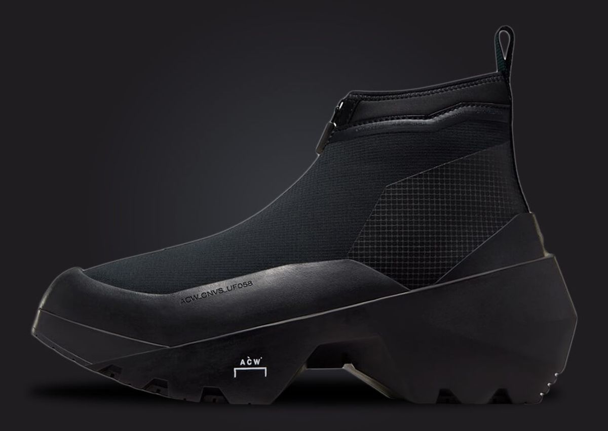 The A-COLD-WALL* x Converse Geo Forma Boot Black Releases November 2023