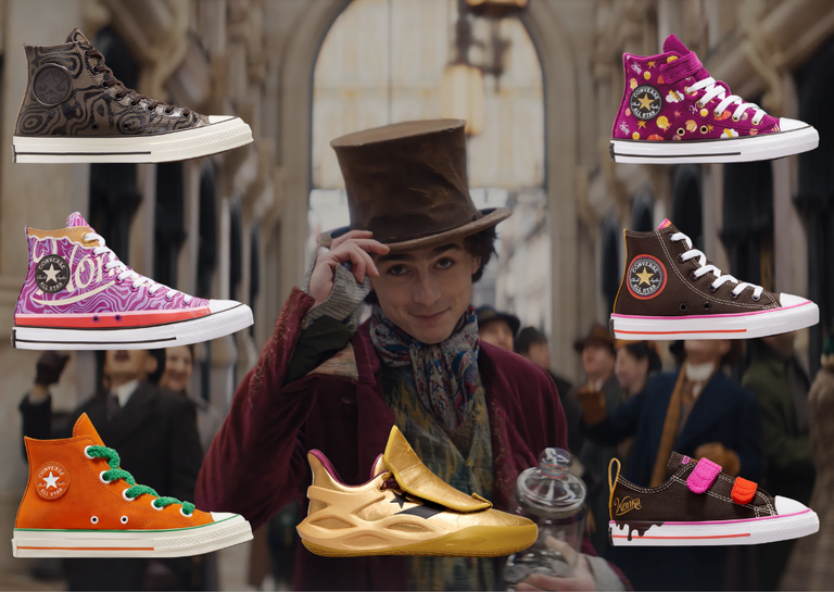 The Willy Wonka x Converse Collection Releases December 2023