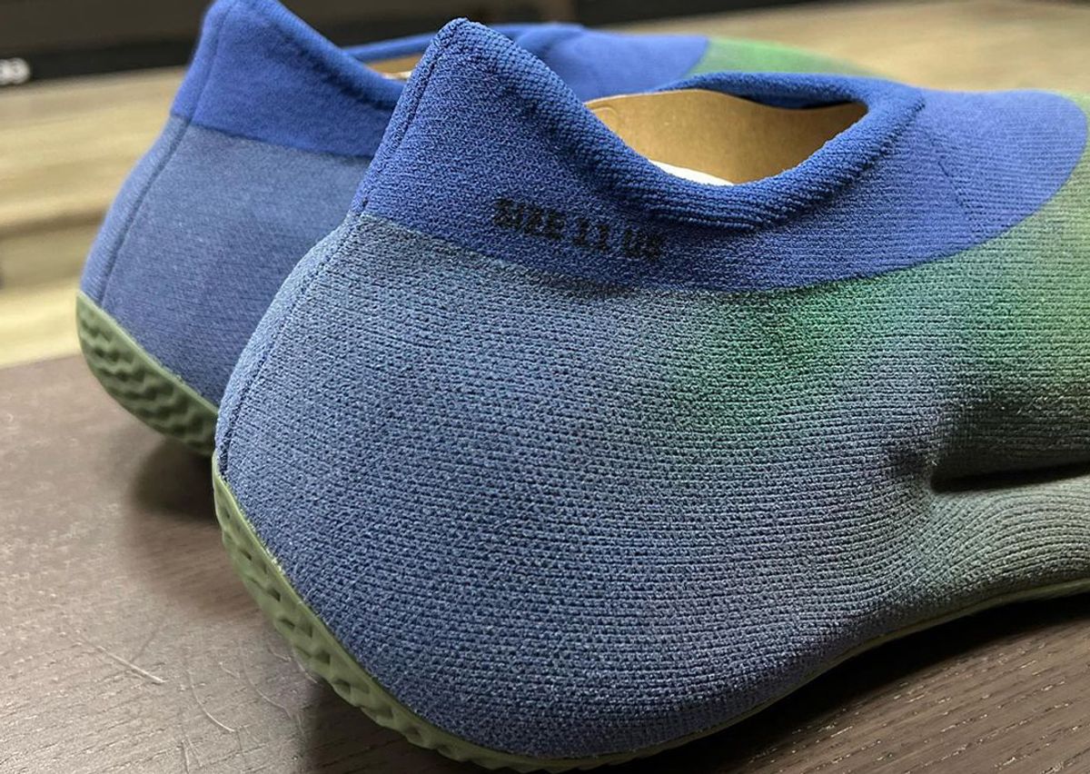 This adidas Yeezy Knit RNR Comes In Faded Azure