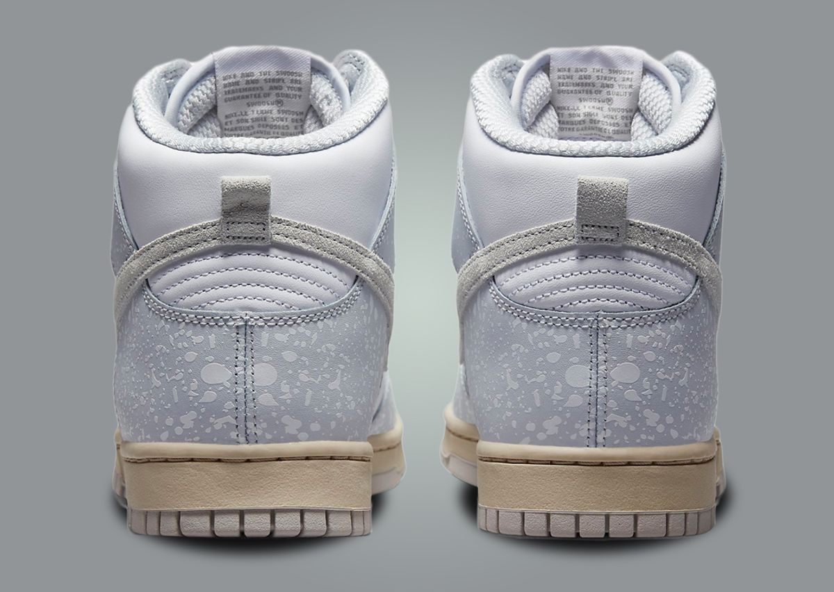 Paint Splatters Decorate This Nike Dunk High Colorway