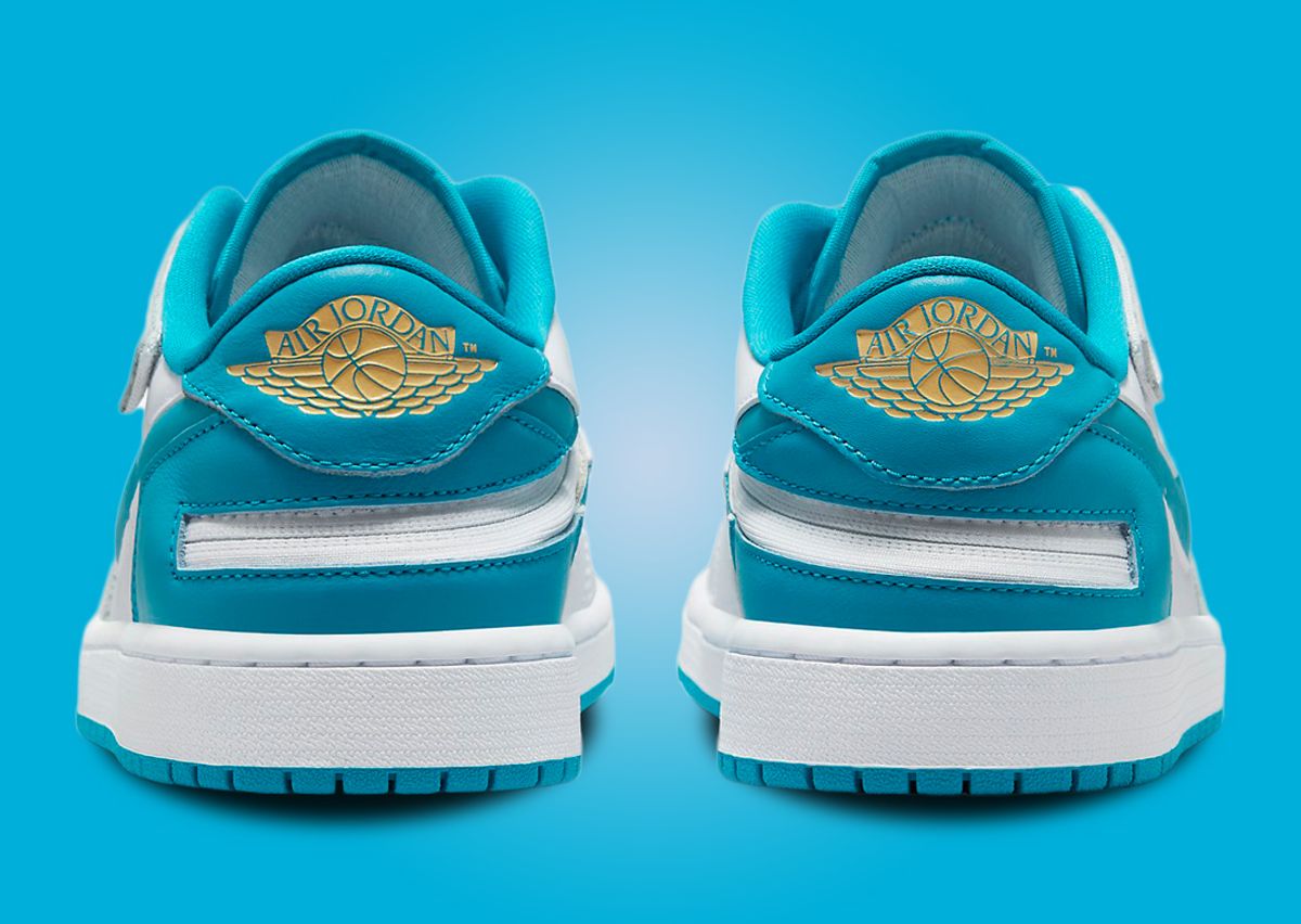 Fuse Form And Function With The Air Jordan 1 Low Flyease White Aquatone