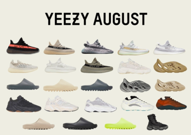 Every Yeezy Sneaker Releasing in August