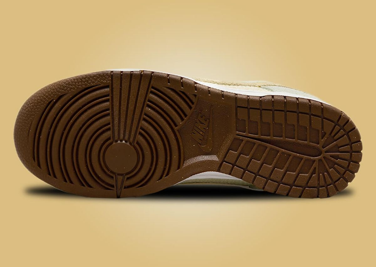 The Nike Dunk Low Hemp Suede Features Earth Tones
