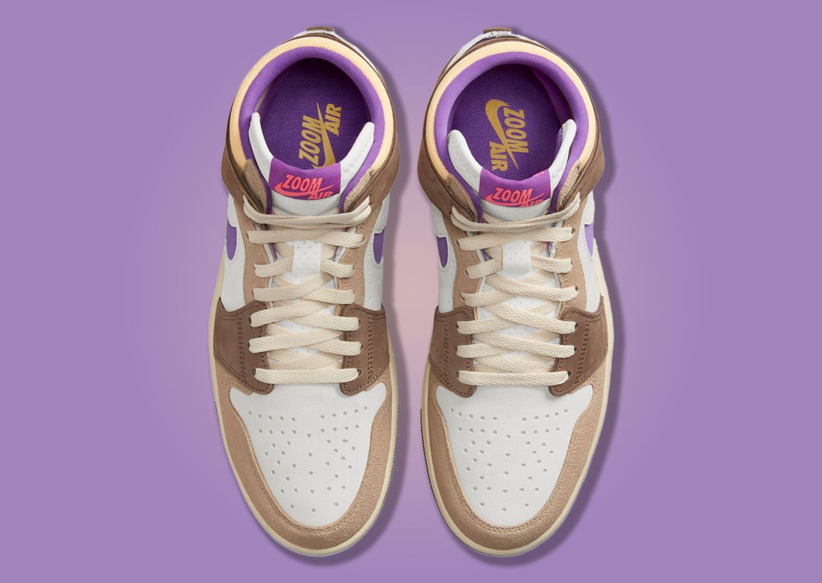 Wild Berry Detailing Features On The Air Jordan 1 High Zoom CMFT 2