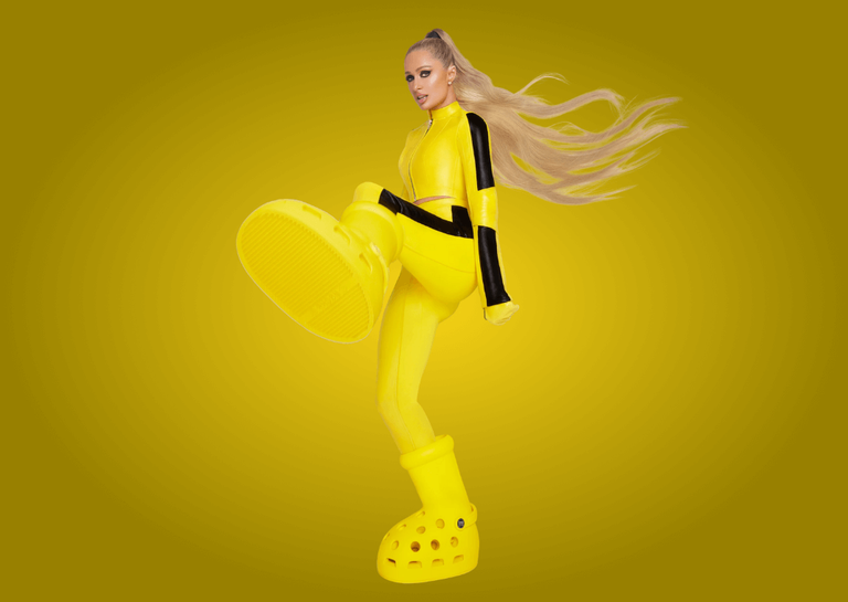 The MSCHF x Crocs Big Yellow Boot Trypophobia Releases August 9