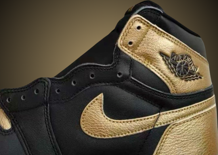 The Air Jordan 1 High Black Metallic Gold Releases August 2024
