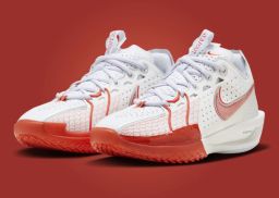 The Nike GT Cut 3 Summit White Picante Red Releases January 2024