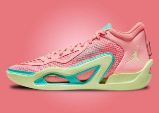 The Jordan Tatum 1 Pink Lemonade Channels Jayson's Favorite Drink