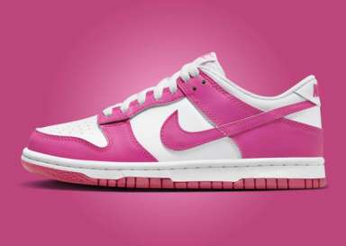 The Kids Exclusive Nike Dunk Low Laser Fuchsia Releases January 2024