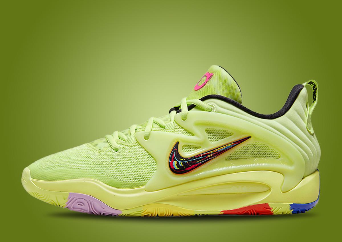 The Nike KD 15 Surfaces In Light Lemon Twist