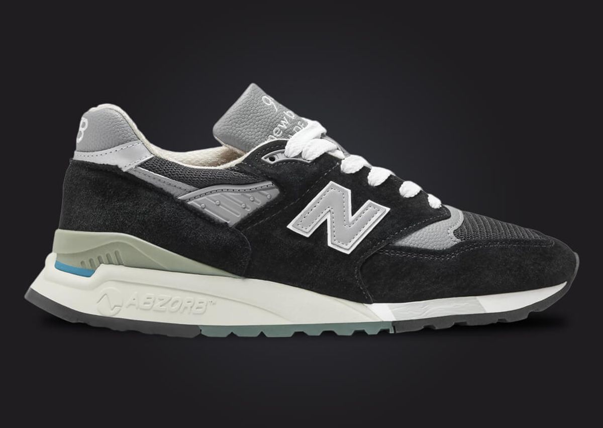 The New Balance 998 Made in USA Gets a Black Makeover