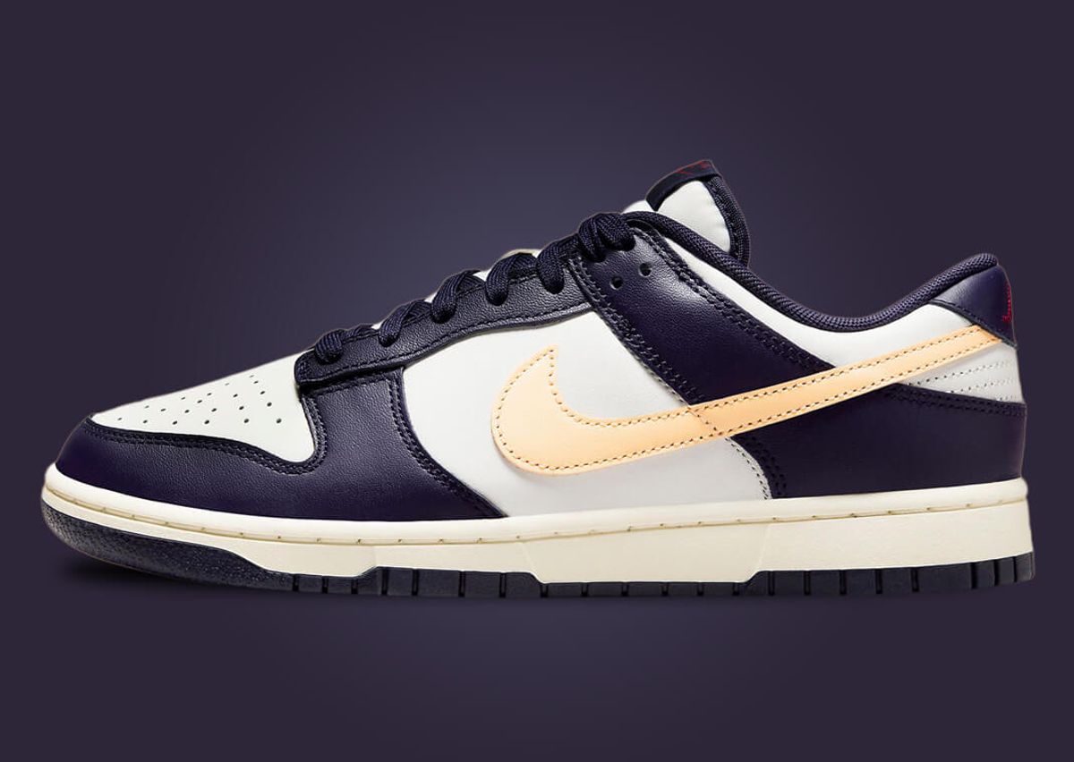 The Nike Dunk Low Midnight Navy Pale Vanilla Releases December 2023