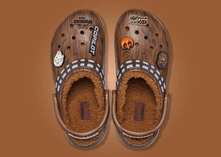 The Star Wars x Crocs Classic Clog Chewbacca Releases September 25