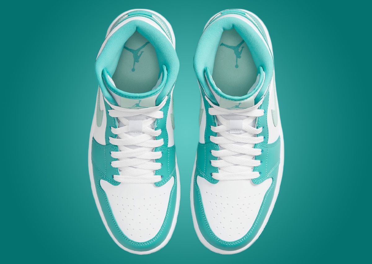 Washed Teal Makes It To This Air Jordan 1 Mid