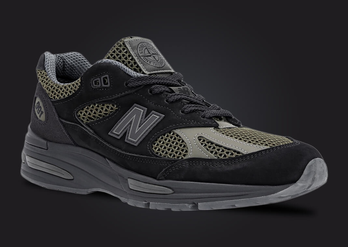 The Stone Island x New Balance 991v2 Made in UK Releases October 2023