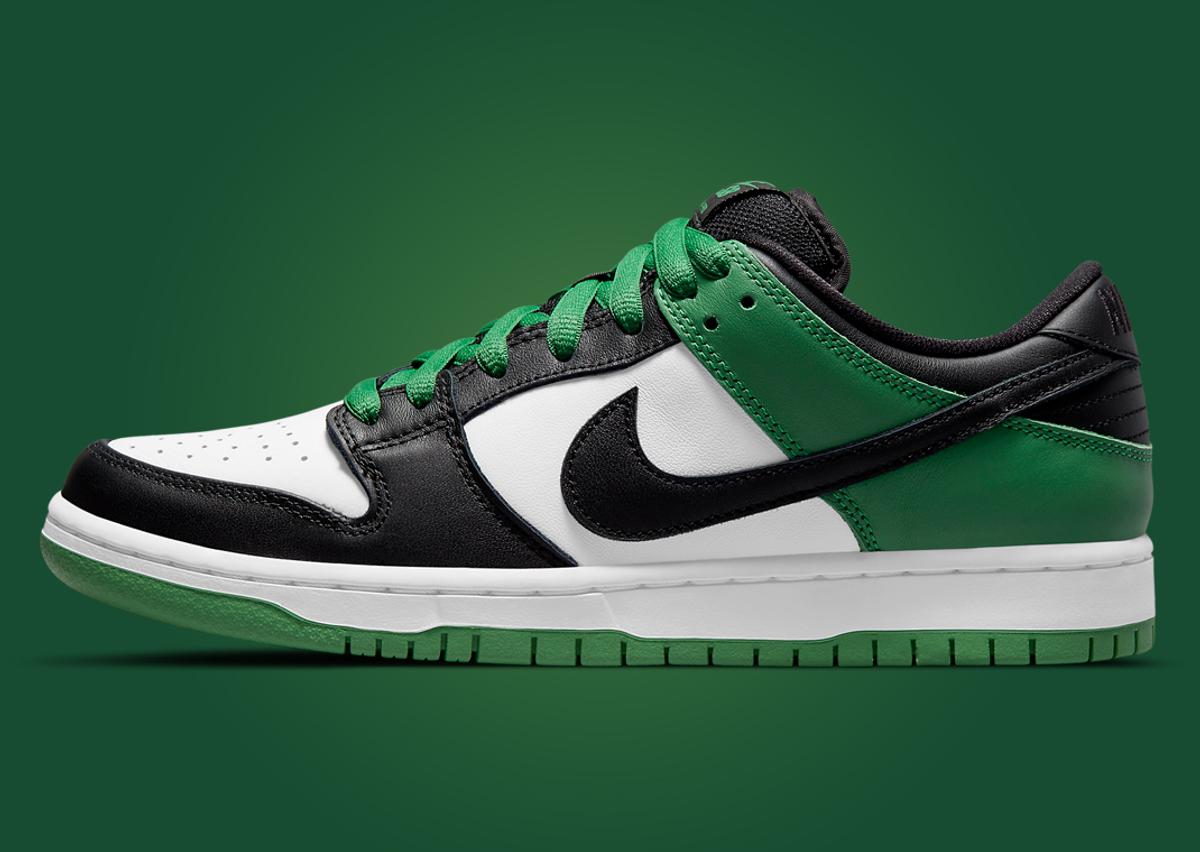 The Nike SB Dunk Low Classic Green Restocks in Europe in April 2024