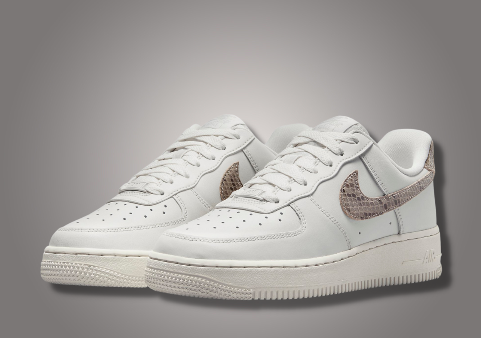 Snake-Inspired Swooshes Slither To The Nike Air Force 1 Low