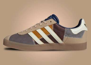 The atmos x adidas Gazelle 85 Patchwork Releases in 2024