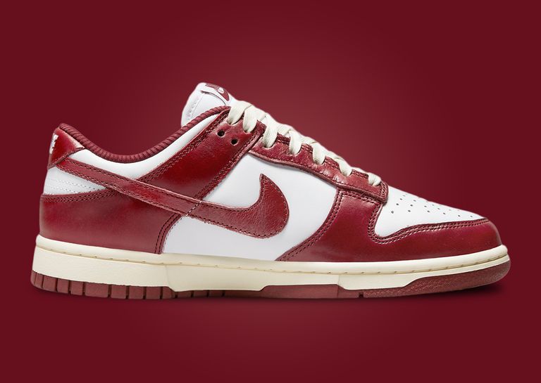 Nike's Dunk Low Vintage Team Red Comes With Pre-Aged Details