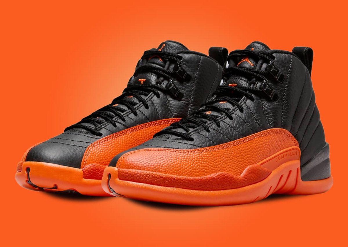The Women's Air Jordan 12 Brilliant Orange Pays Homage to the WNBA
