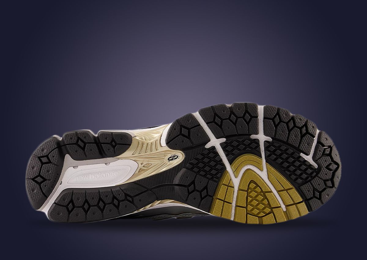 Premium Gold Accents Adorn This New Balance 1906R