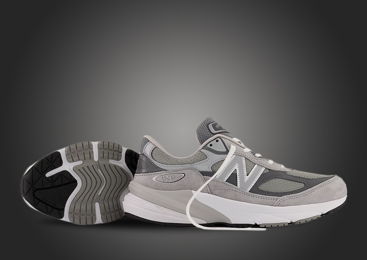 A Classic Greytone Colorway Hits This New Balance 990v6