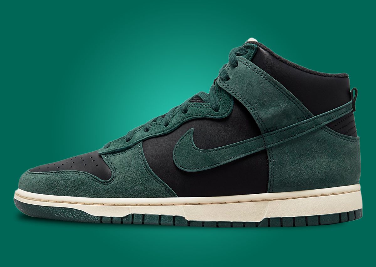Faded Spruce Suede Dresses The Nike Dunk High Premium