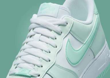 This Nike Air Force 1 Low is Minty Fresh