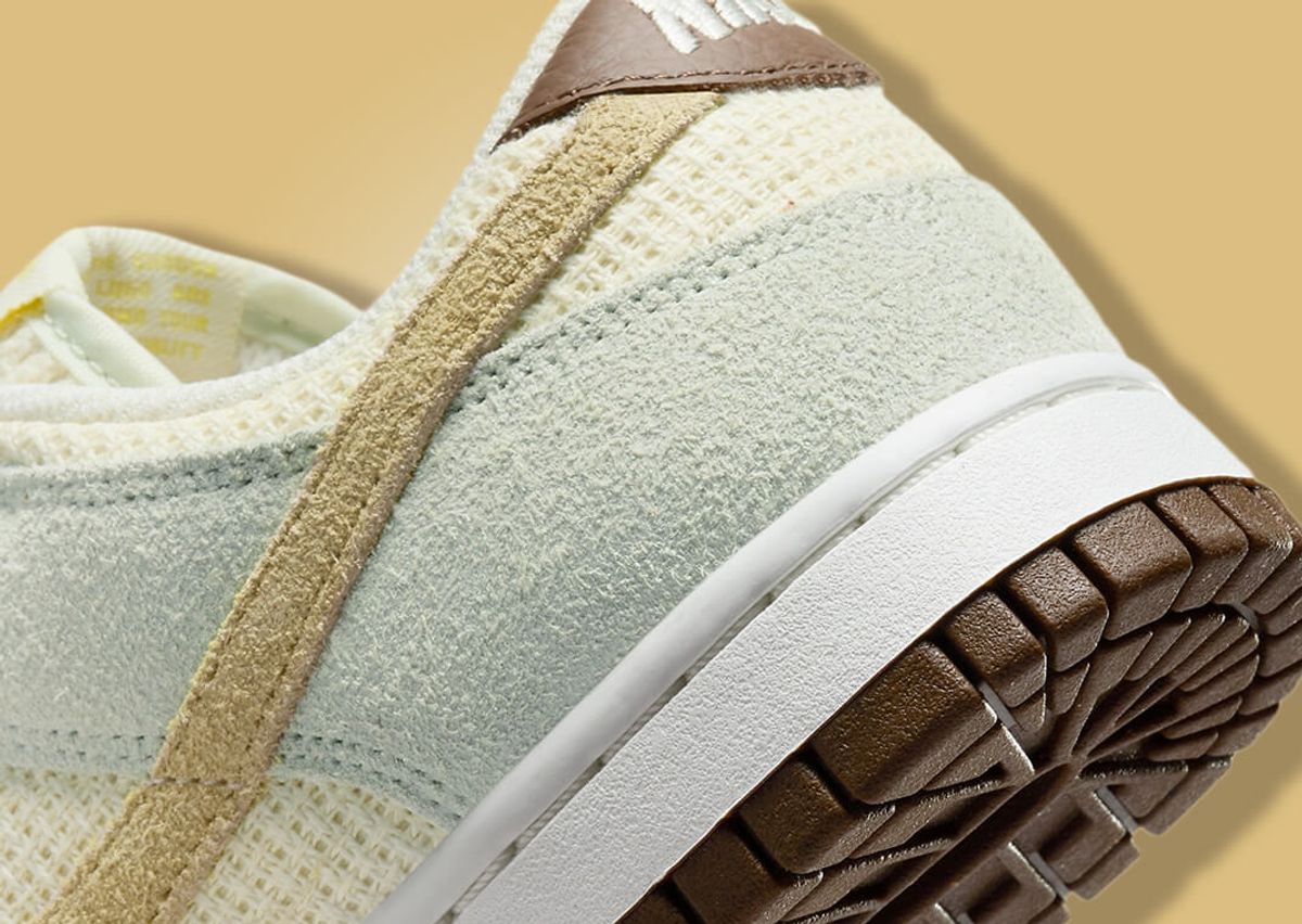The Nike Dunk Low Hemp Suede Features Earth Tones