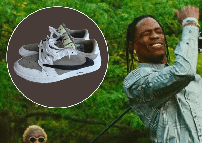 The Travis Scott Air Jordan 1 Low Golf Releases In October