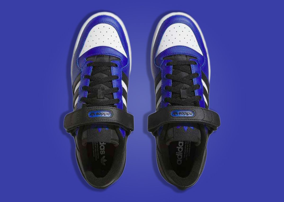 The adidas Forum Low Gets The Blue Toe Treatment