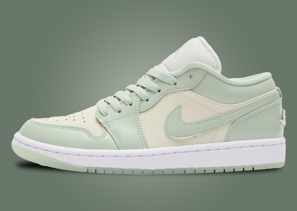 The Air Jordan 1 Low Sail Seafoam Releases Spring 2025