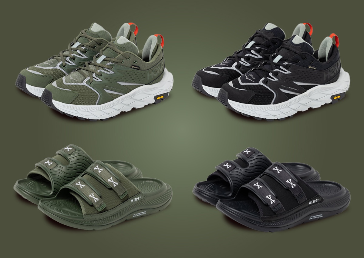 The WTAPS x Hoka Collection Releases May 2024