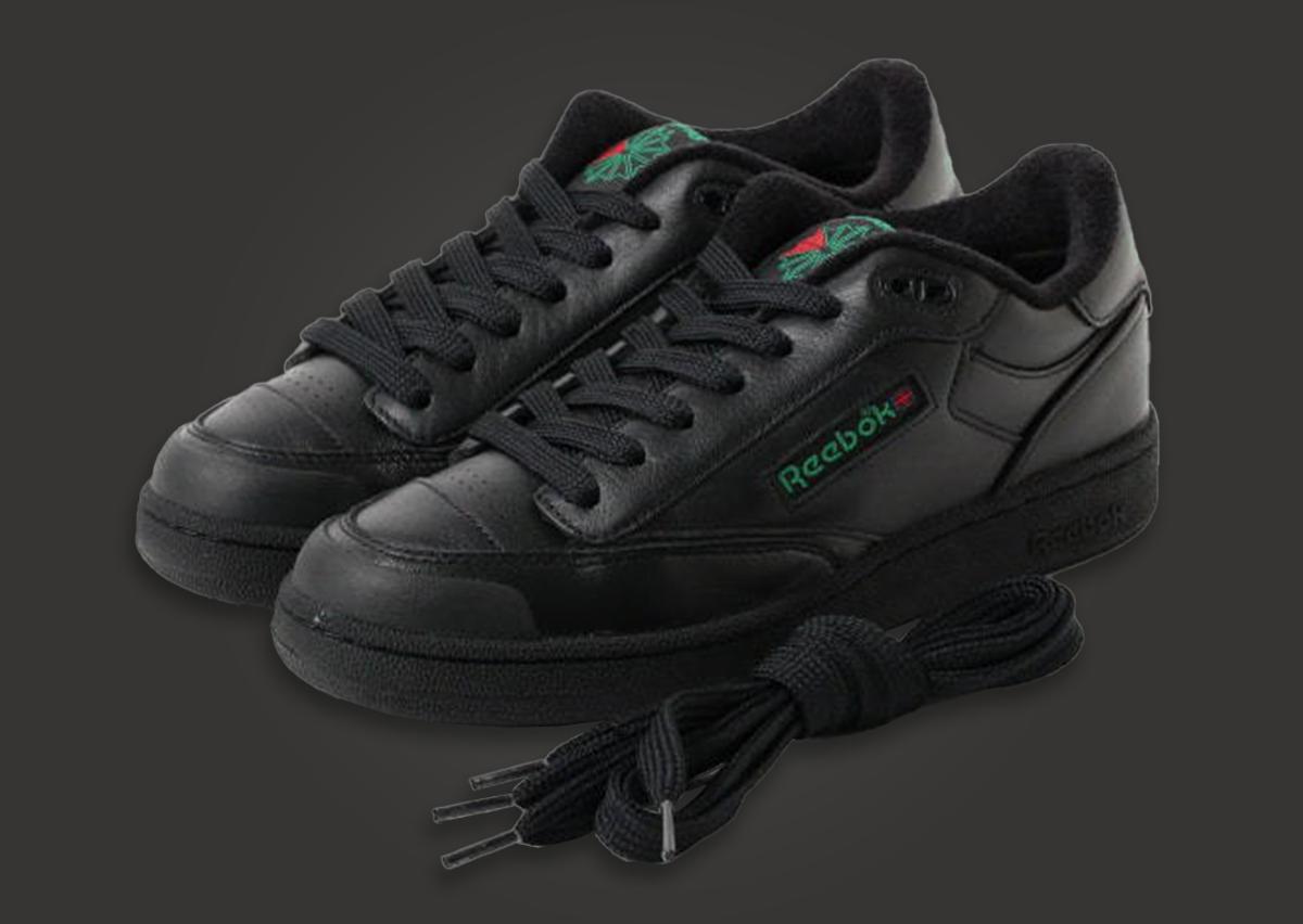 The Beams x Reebok Club C Bulc Black Releases May 2024