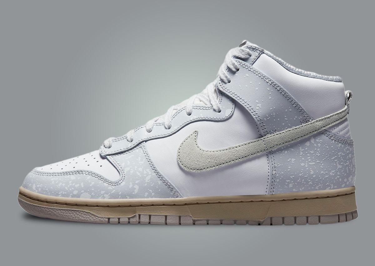Paint Splatters Decorate This Nike Dunk High Colorway