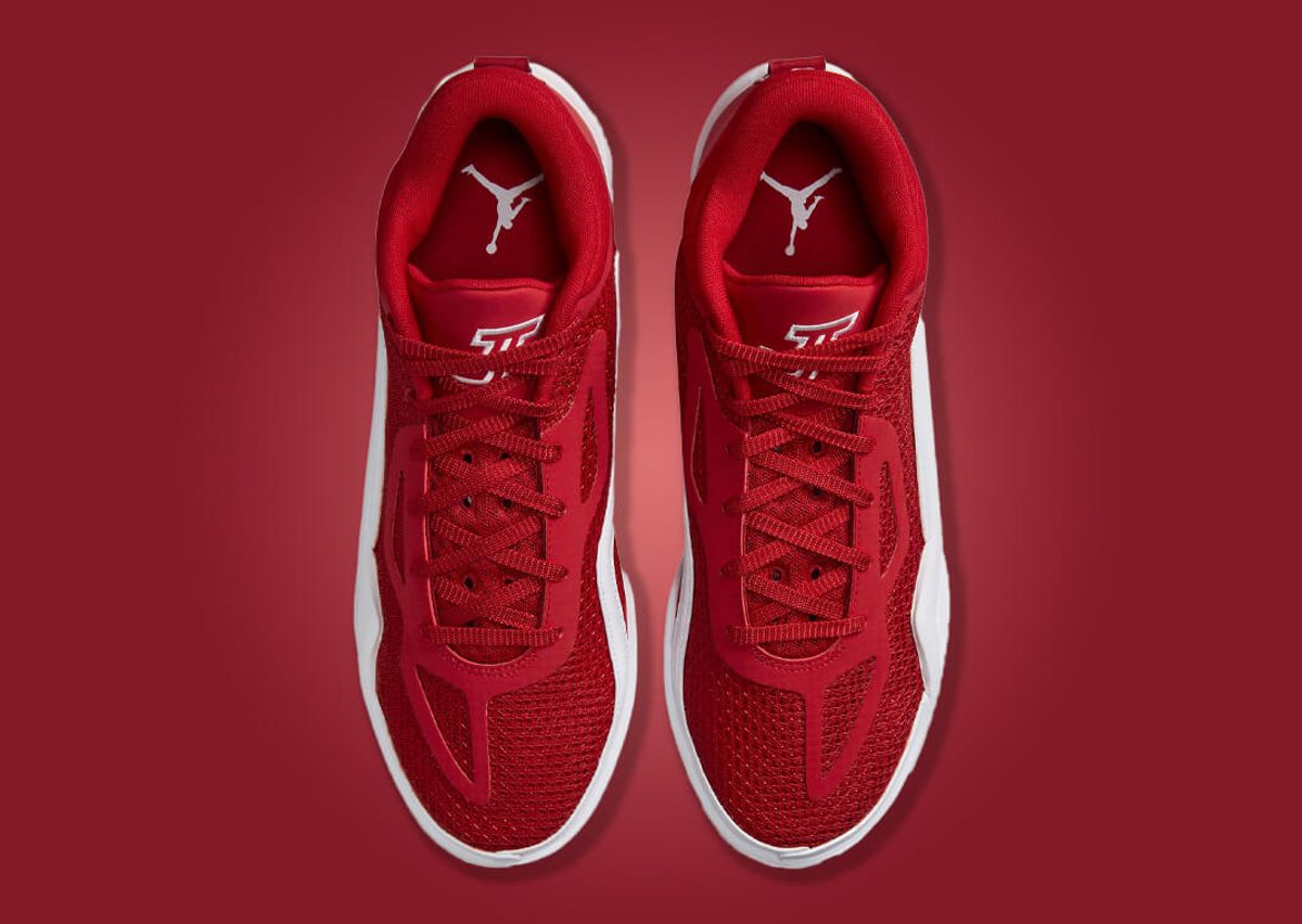 The Jordan Tatum 1 TB Gym Red White Releases Fall 2023