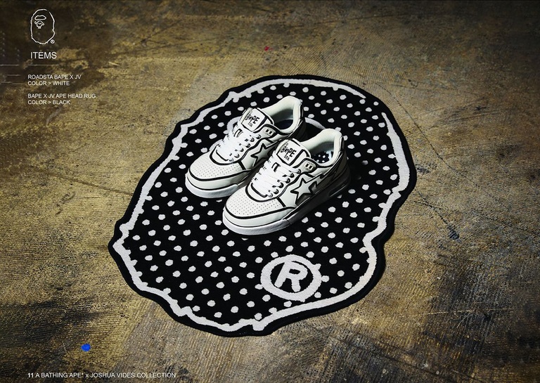 The Joshua Vides x A Bathing Ape Road Sta Releases March 2024