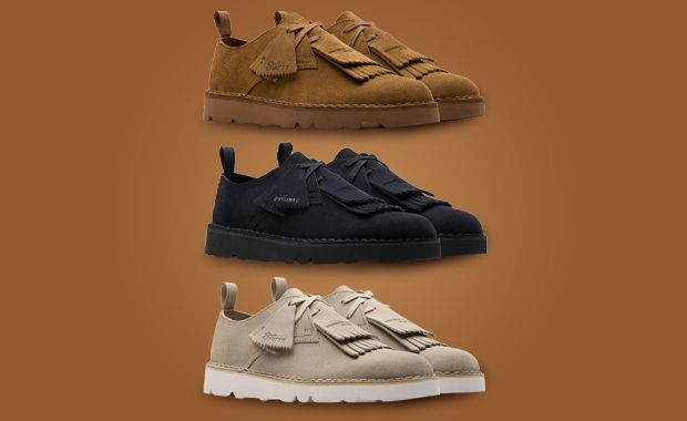 The Engineered Garments x Clarks Originals Desert Khan Pack Releases ...