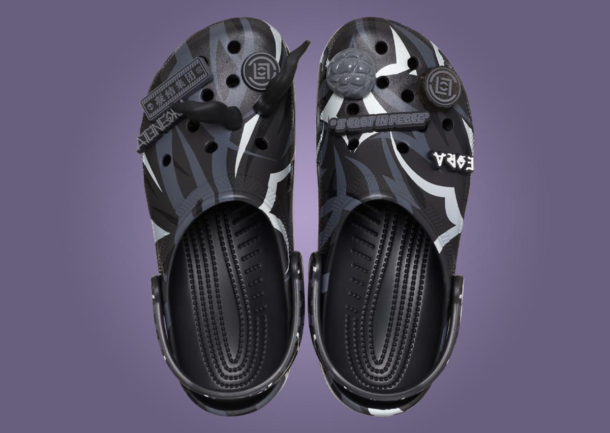 The CLOT x Crocs Classic Clog Pack Releases March 2024