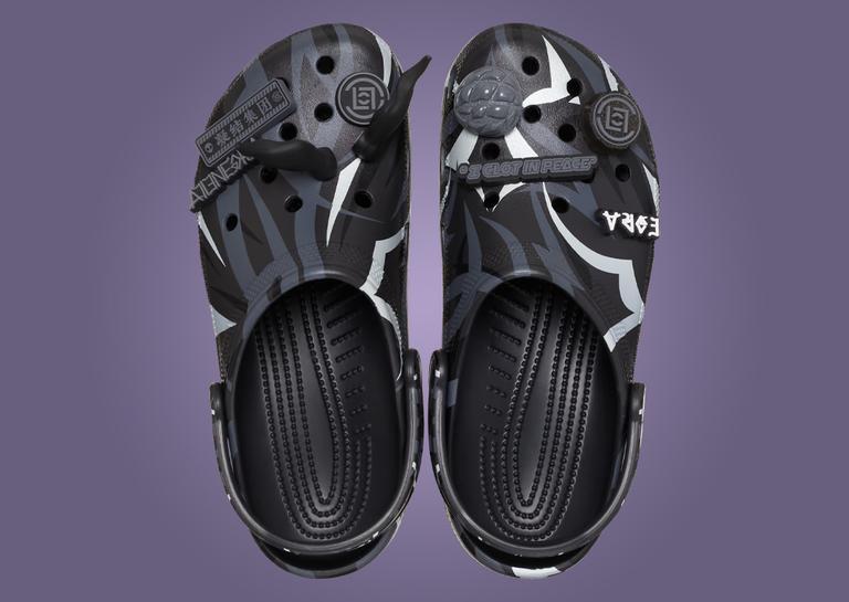 The CLOT x Crocs Classic Clog Pack Releases March 2024