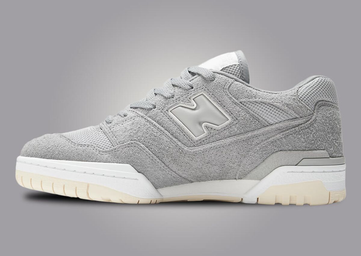 New Balance Treats the 550 to Grey Suede