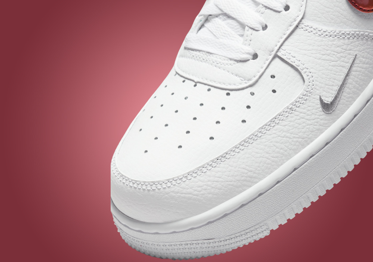 Picante Red Hues Fire Up This Nike Air Force 1 Low