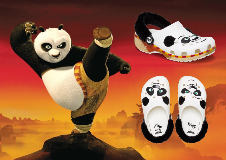 The Kung Fu Panda x Crocs Classic Clog Po Releases in 2024