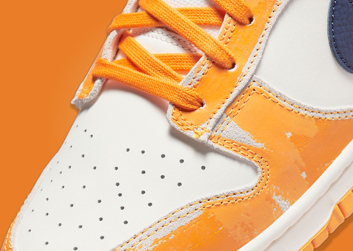 The Nike Dunk Low Faded Paint Goes All-Out With The Pre-Aged Aesthetic