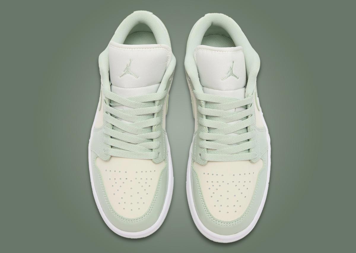 The Air Jordan 1 Low Sail Seafoam Releases Spring 2025